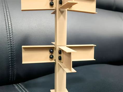 Steel Structure Column Beam Node Model Free 3d Print Model