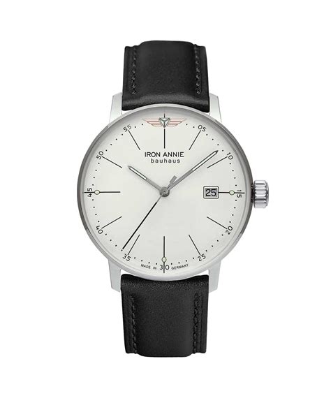 Iron Annie Bauhaus Men S Watch Black Leather