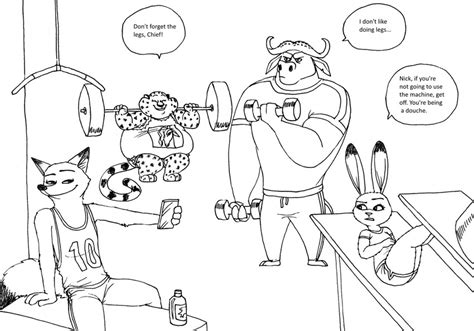 The Big Imageboard Tbib 2016 Anthro Benjamin Clawhauser Bernielover