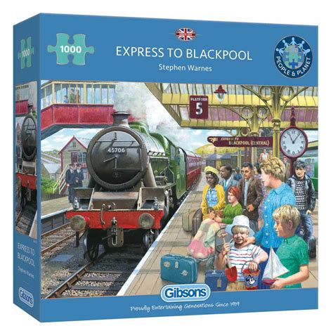Express To Blackpool 1000 Pieces Gibsons Puzzle Warehouse