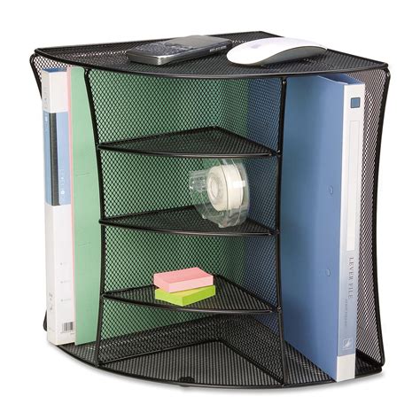 Lorell Mesh Corner Desktop Organizer Ld Products