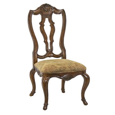 Bernhardt Cherry Finish Trestle Base Dining Table With 8 Dining Chairs Grandview Mercantile