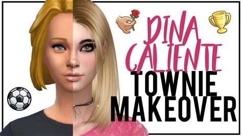 Dina Caliente The Sims 4 Townie Makeover Cc List Youtube