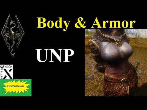 Installing The Skyrim UNP Body Mod On PC And Xbox One One World Plate