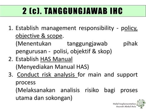 Halal Assurance Management System Has Pdf