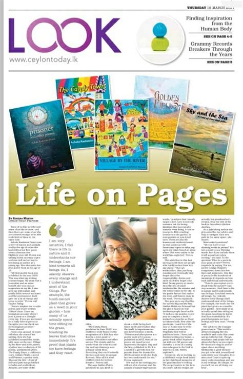 Achala Rashmini Perera On Linkedin Checkout My Article Today In Ceylon