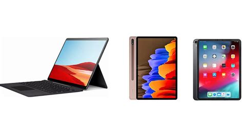 Surface Pro X 2020 Vs Ipad Pro Vs Samsung Galaxy Tab S7 Specs