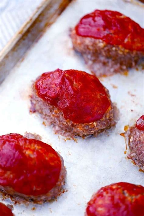 Mini Meatloaves Quick And Easy Gluten Free Bowl Of Delicious
