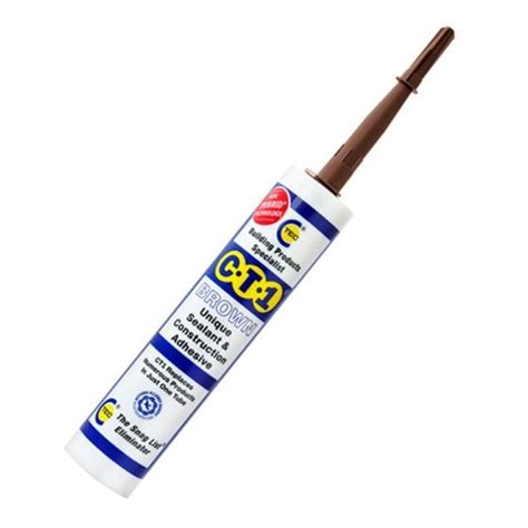 Cladco Ct1 Adhesive 290ml Brown Ct1br Trading Depot