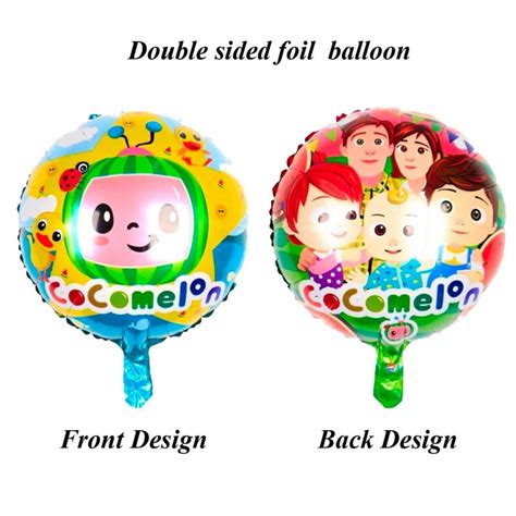 Deluxe Cocomelon Latex Balloon Bunch Partylicious