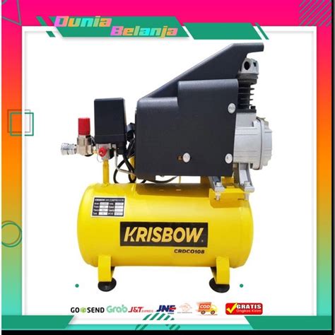 Jual Kompresor Udara Kompresor Krisbow 1Hp 8L 8 Bar 1Ph Shopee Indonesia