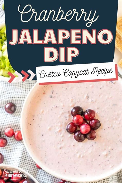 Cranberry Jalapeño Dip Recipe Costco Copycat