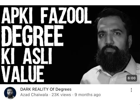 Umair Shahzad On Linkedin 🗞️ Degrees Have Become Irrelevant We Have Seen Viral Videos
