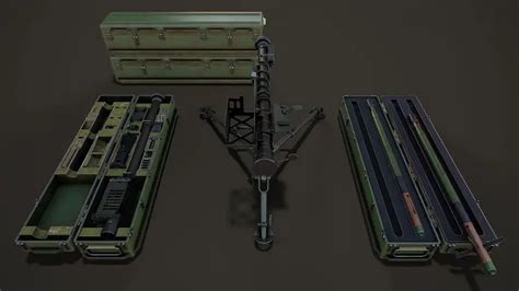 Missile Launcher Scene 3d Model