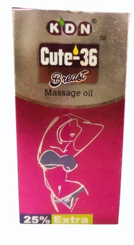 Kdn Cute 36 Breast Massage Oil At ₹ 650bottle Breast Massage Oil In