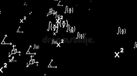 Math Green Screen Animation 4k Video For Overlay Green Screen