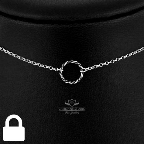 Locking Submissive Collar Etsy