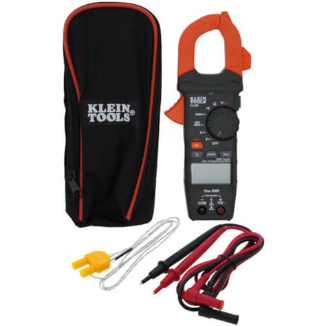 Cl220 Klein Tools Cl220 Clamp Meter For Ac With Temp