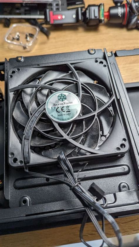 Silverstone Ml06 E Itx Chassis With 2 X 80mm Cooler Master Fans Computers And Tech Parts