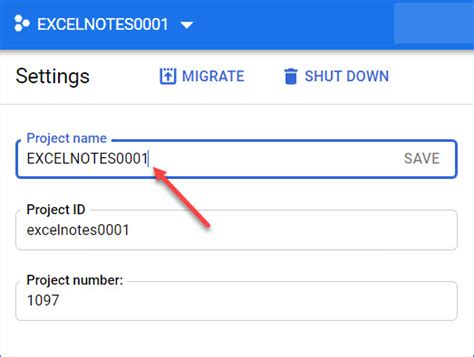 How To Change The Project Name On Google Cloud Platform ExcelNotes