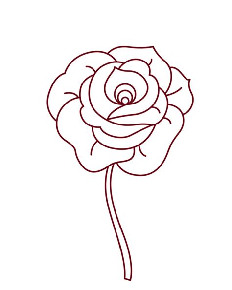 Rose Drawings In Pencil Step By Step
