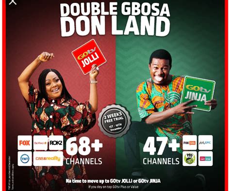 GOtv Jolli Channels List Price And Channels List 2023