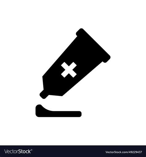 Ointment Icon Royalty Free Vector Image Vectorstock