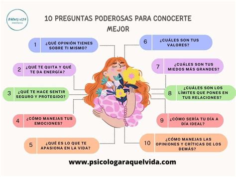 Preguntas Poderosas Para Conocerte A Ti Mismo Profundamente