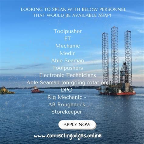 Platforms And Jack Ups Jobs On Linkedin Looking To Speak With Below