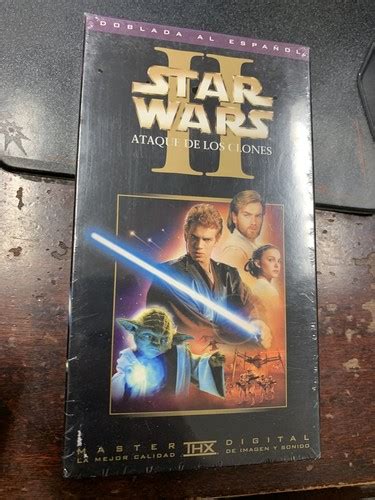 Star Wars Episode Ii Attack Of The Clones Vhs 2002 Sealed Spanish