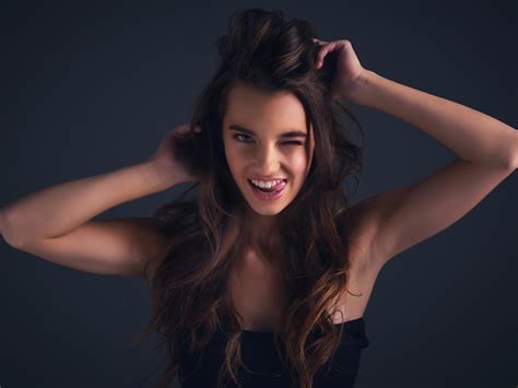 Premium Photo Be Silly With Your Beautiful Self Studio Shot Of An