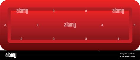 Red Rectangle Button