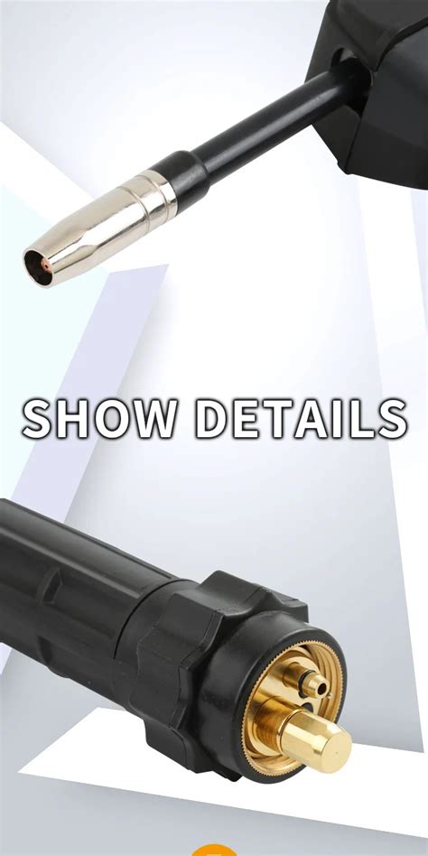 Spool Gun Push Pull Welding Torch Wire Drawing European Welding Gun Gas