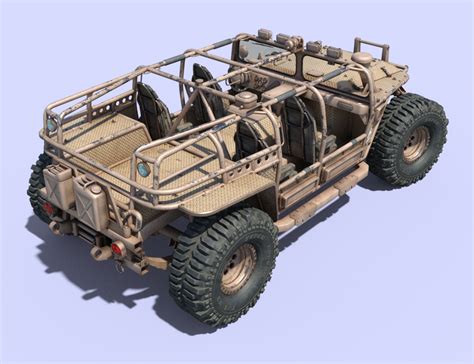 Warthog Prototype A2 Daz 3d