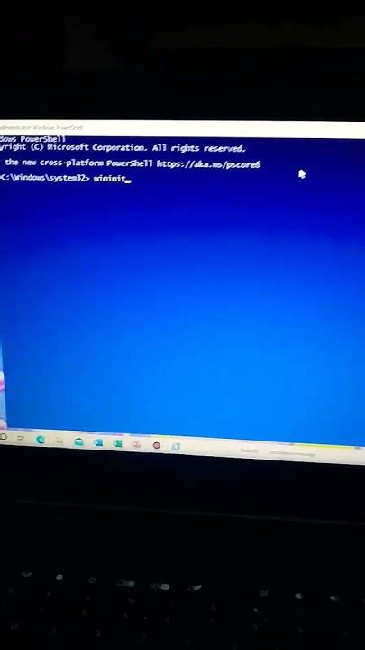 Powershell Wininit Bsod Youtube