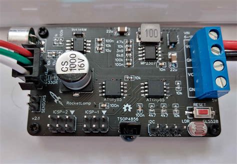 ATtiny RocketLamp SMD Platform For Creating And Sharing Projects OSHWLab