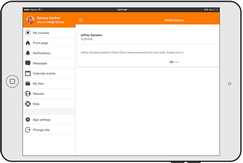 Moodle Mobile Features Moodledocs
