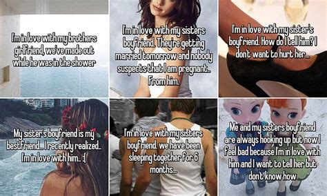 People In Love With Their Sibling S Partners Reveal All Daily Mail Online