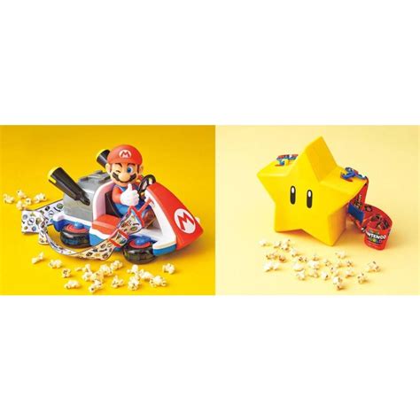 超級馬力 爆米花桶 無敵星星 小夜燈 Mario 大阪環球 Usj 任天堂 馬力歐 瑪利歐 爆米花筒 Neyko的雜貨店 Iopen Mall