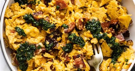 Chorizo Scrambled Eggs Punchfork
