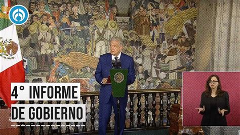 Cobertura Especial Amlo Da Su Cuarto Informe De Gobierno En Vivo