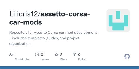 Assetto Corsa Car Modsmoddingguidemd At Main · Lilicris12assetto