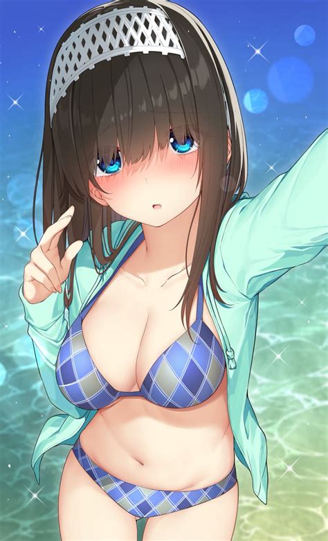 鷺沢文香 「仕事で夏を満喫できなかったpに気を遣ってくれる文香 」go 1（ごーわんのイラスト
