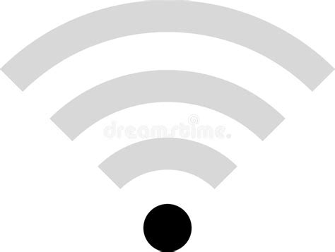 Wifi Signal Icons Collection Wireless Internet Symbol Sign Or Logo