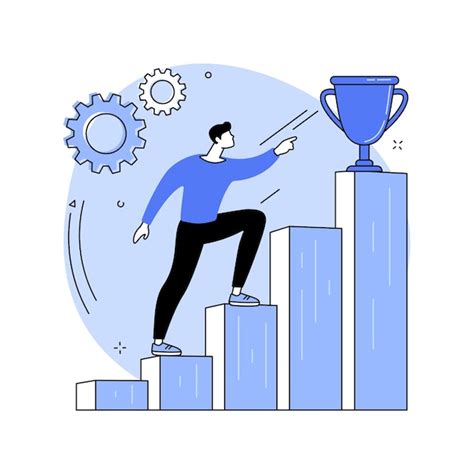 Ilustración De Vector De Concepto Abstracto De Motivación Vector Premium