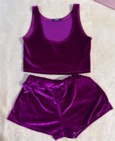 Bsco Velvet Co Ords Women S Fashion Dresses And Sets Sets Or