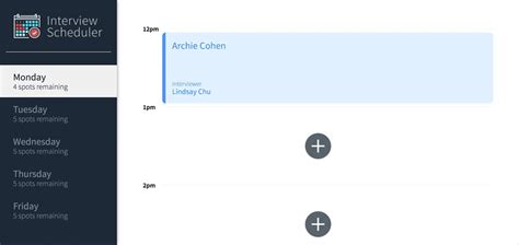Github Togmundscheduler A Single Page React Application That Allows