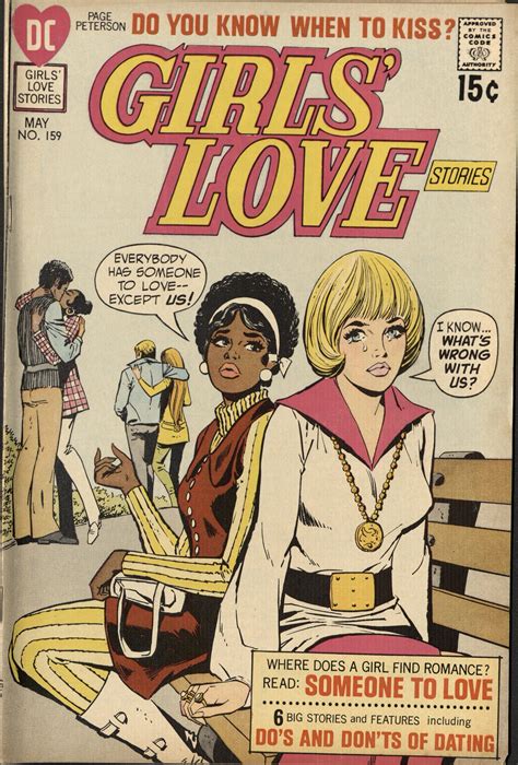 Girls Love Stories No 159 Dc Comics 1971 · Romancing The Comic