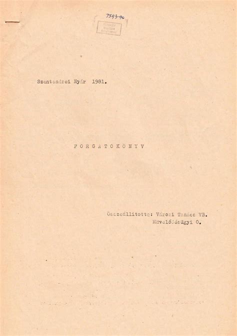Iratok 1981 by Szentendrei Kulturális Központ Issuu