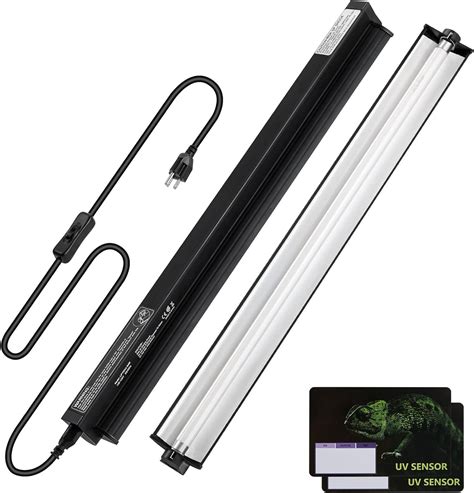 Dxophiex 24w Ho T5 Uvb Reptile Light Fixture With Morocco Ubuy
